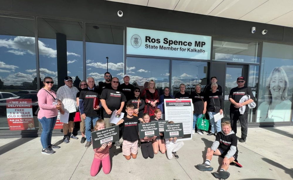 No Quarry Group Satisfied With MP Meeting - The North Central Review